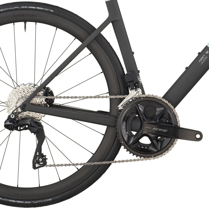Scott Addict RC 30 frozen green / carbon black 2026 - Carbon ...